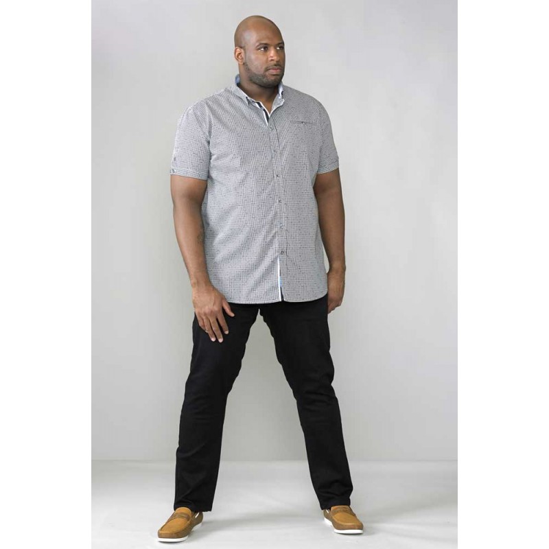 Liela izmēra džinsi D555 Claude Stretch Jeans Black TALL SIZES ...