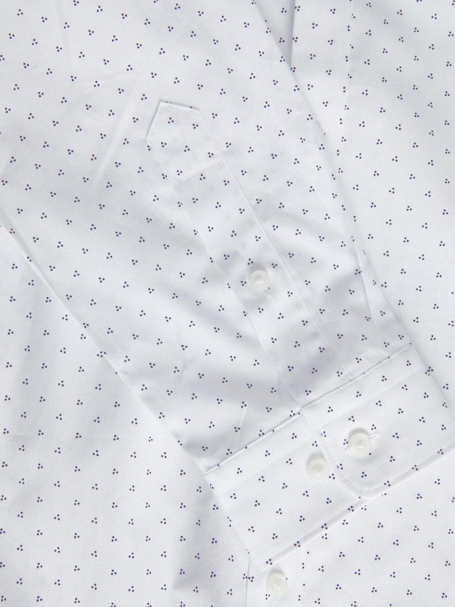 Liela izmēra krekls Jack & Jones JPRBLACARDIFF Print Shirt LS White ...